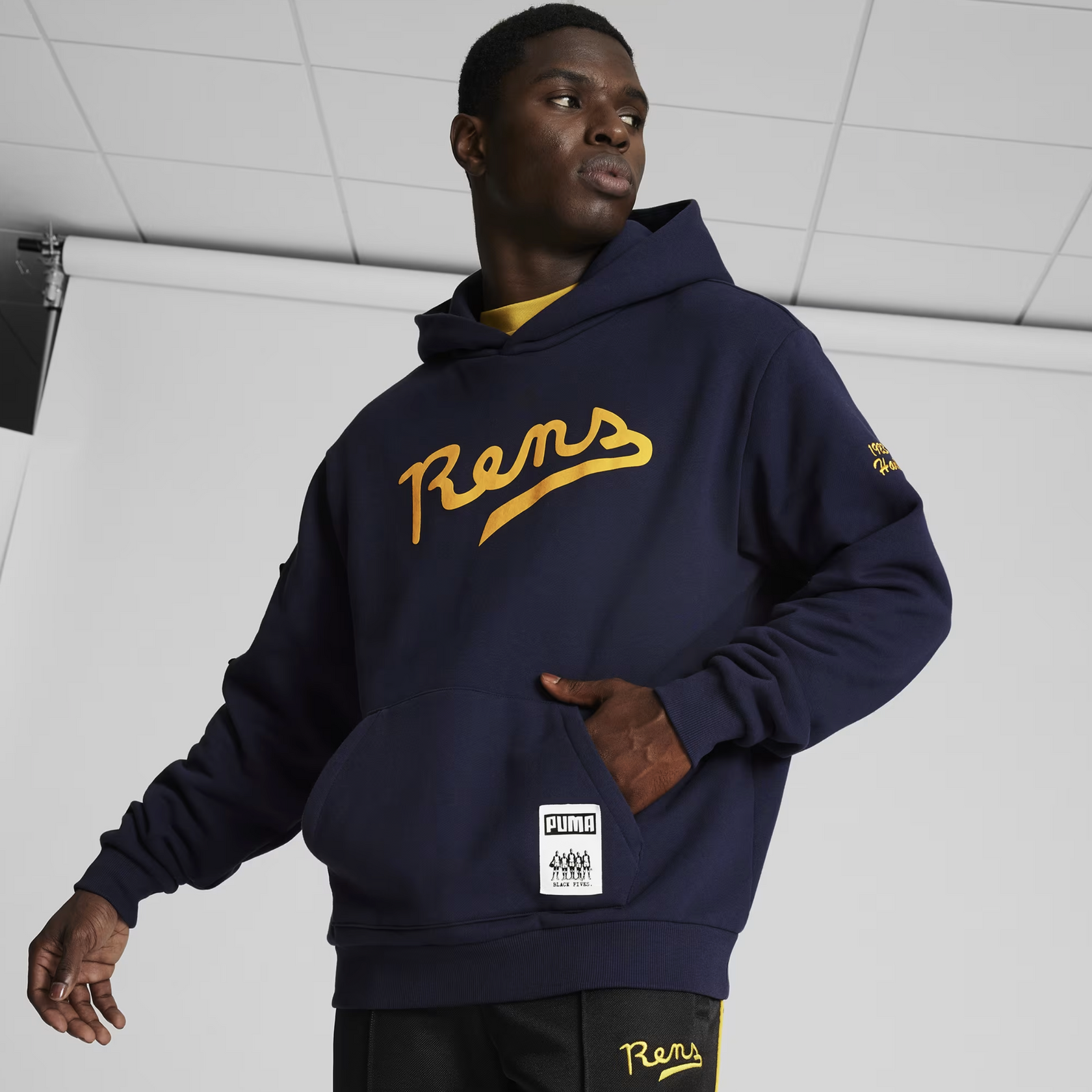 Black Fives x PUMA RENS100 Basketball Hoodie – Black Fives Online Fan Shop